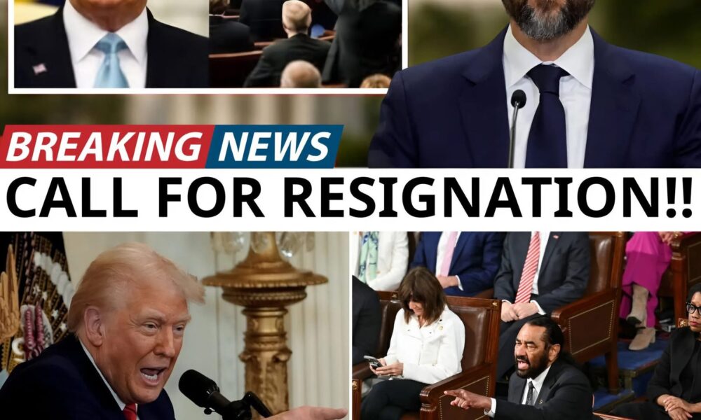 🚨JUST 5 MINUTES AGO: Trump ERUPTS as Congress DEMANDS His Resignation ...